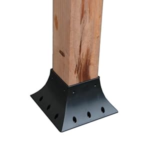 4x4 post support flange handrail support - Home And Garden Products ...