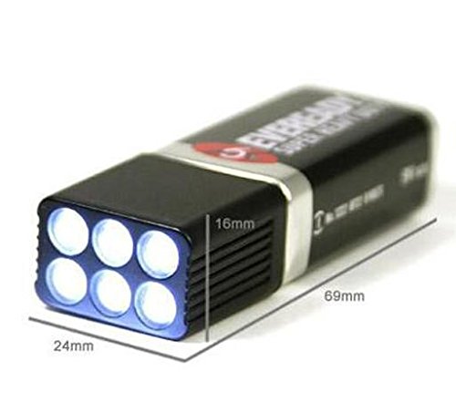 WW3 9 Volt LED Flashlight - Ultra Bright (3-Pack) On Push Button ...