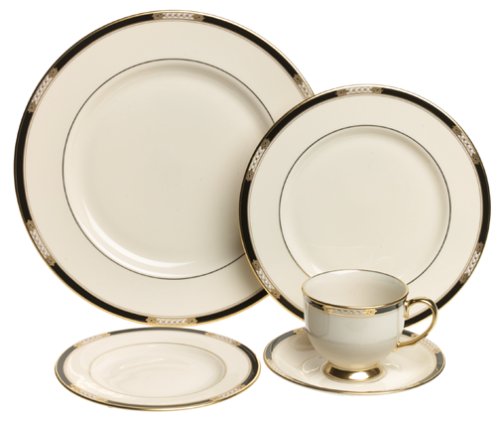 Lenox Hancock Fine China 20-Piece Dinnerware Set, Service for 4 ...