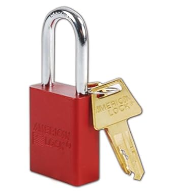 AMERICAN LOCK Color-Coded Padlocks - Red: Amazon.com: Industrial ...