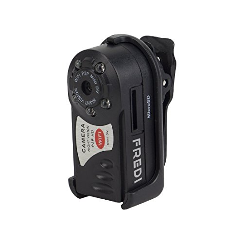 FREDI® Mini Portable P2P WiFi IP Camera Indoor/Outdoor HD DV Hidden Spy ...