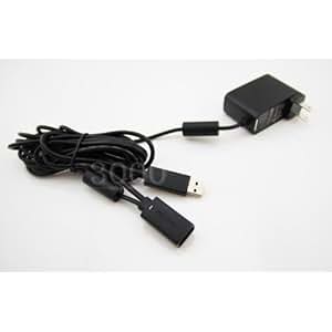 Amazon.com: Microsoft Xbox 360 Kinect Sensor USB AC Adapter Power ...