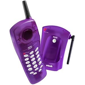 VTech VT66-9118 900 MHz Cordless Phone (Purple)
