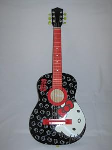 Amazon.com: Hello Kitty 30" Acoustic Guitar: Toys & Games