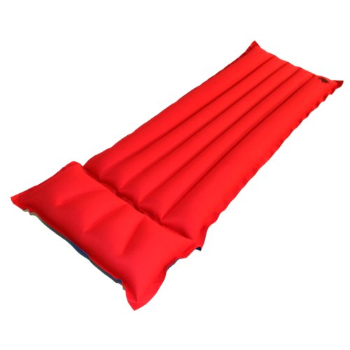 #!#10T Luftmatratze RUBY Recline, rot, 184x60x13 cm | Camping & Outdoor