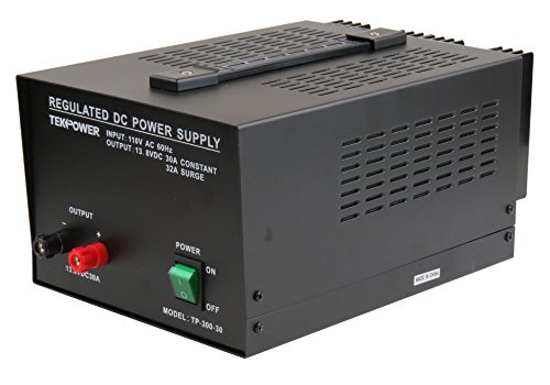 TekPower TP300-30 30 Amp DC 13.8V Regulated Power Supply with Fuse ...
