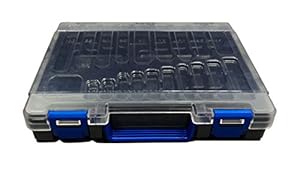 Rose Empty Plastic Tool Case for 170 Drill Bits with Partition Tray ...