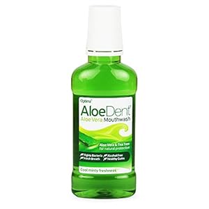 Amazon.com : Aloe Dent Aloe Vera Mouthwash 250ml : Beauty
