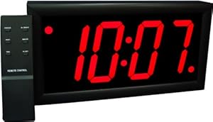 Amazon.com - Large Digital Wall Clock - Best Alarm Clock with Remote ...