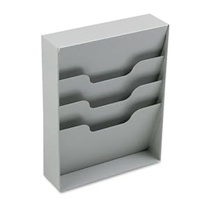 Amazon.com : Buddy Products Short Stationery Rack, Steel, 14.675 x 3.25 ...