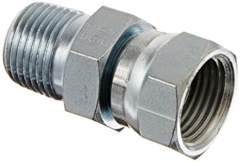 Eaton Weatherhead Carbon Steel Fitting, Swivel, Adapter, 1/2" NPSM ...