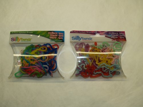 Silly Bandz Fun Shaped Rubber Band Christmas Pack 12 pcs