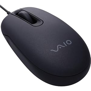 Amazon.com: Sony VAIO VGP-UMS30/B USB Optical Mouse (Black): Electronics