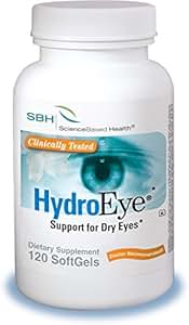 Amazon.com: HydroEye Softgels - Dry Eye Relief - 120 Count: Health ...
