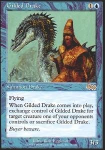 Gilded Drake - Urza's Saga