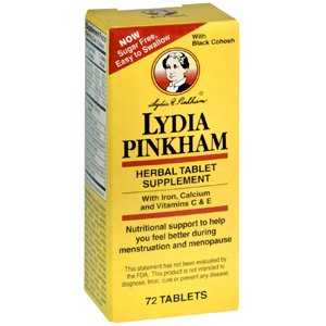 Amazon.com: PINKHAM LYDIA TAB (HERBAL) 72TB NUMARK LABORATORIES INC ...