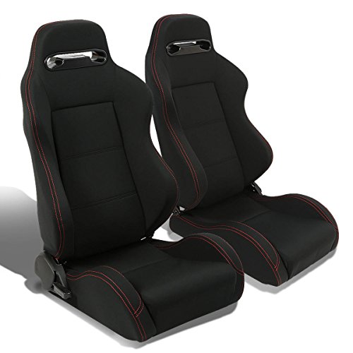 Dna Rs Tr Lr New Pair Of Black Racing Seats | Desertcart INDIA