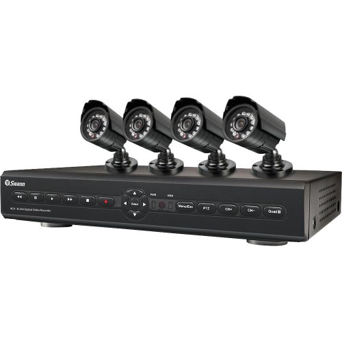 Swann SWDVK-425504 S 4-Channel Digital Video Recorder with Smartphone ...