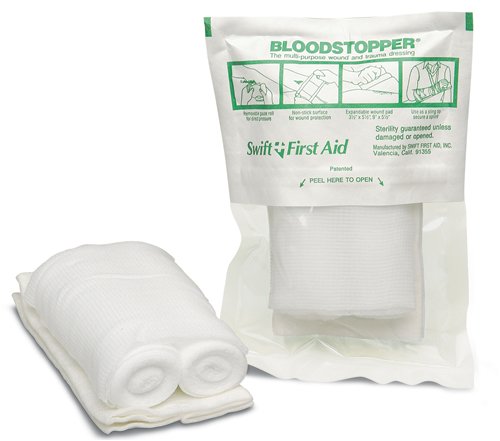 Swift First Aid Bloodstopper Sterile Multi-purpose Wound and Trauma ...
