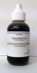 Amazon.com : Thymol Blue Solution 0.1% in Meoh 60ml Ph Indicator ...