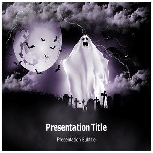 Amazon.com: Ghost Powerpoint Templates - Powerpoint Background With ...