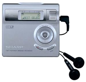Sharp 1-Bit Portable Minidisc Player MDDR370H: Amazon.co.uk: Audio & HiFi