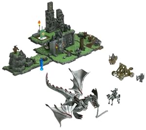 Amazon.com: Mega Bloks Dragons Sorcerers Lair: Toys & Games