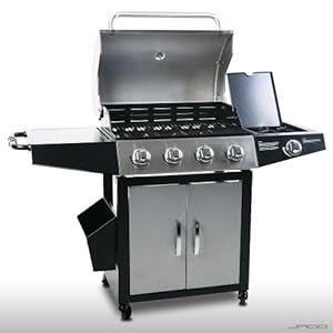 #!@Billige Edelstahl Gasgrill Gas Grill Grillwagen Barbecue Bbq Ms Mit ...