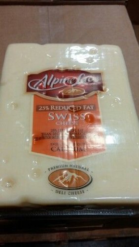 Alpine Lace Cheese, Reduced Fat Swiss | KetoDB