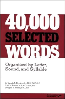 Amazon.com: 40,000 Selected Words (9780761623007): Valeda D ...