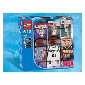 legos for sale: LEGO Sports NBA: Tim Duncan, Ray Allen & Pau Gasol (3560)