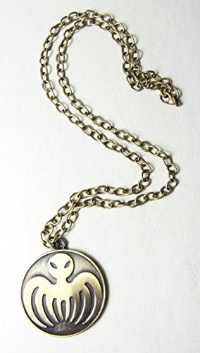 007 James Bond SPECTRE Logo alloy medallion necklace (brass ...