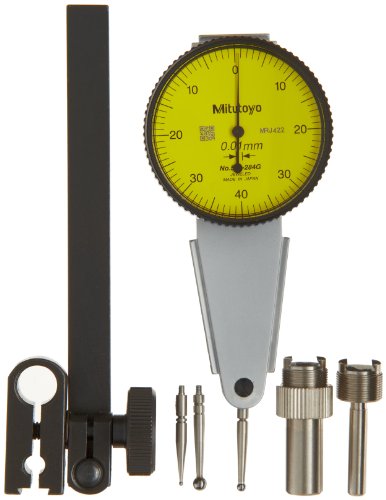 Mitutoyo 513-284GT Dial Test Indicator, Full Set, Parallel Type, 8mm ...