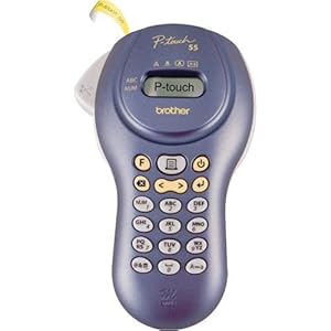 Amazon.com : Brother PT-55BM Handheld P-Touch Labeler : Electronic ...