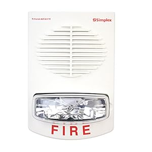 Simplex 4906-9153 True Alert Speaker With Multi Candela Strobe Fire ...