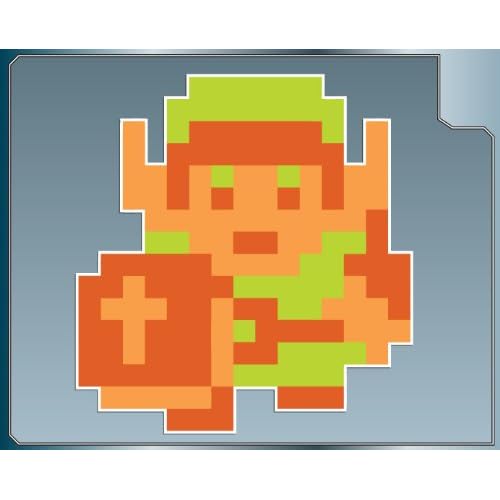 Amazon.com: LINK with Shield 8 bit from The Legend of Zelda