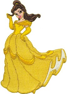 Disney Princess Iron On Patch - piratebayfantastic