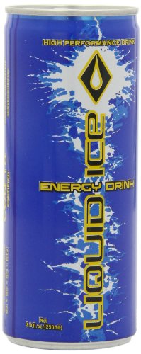 Liquid Ice Energy Drink Regular, 8.3-Ounce Cans (Pack of 24) - Health ...