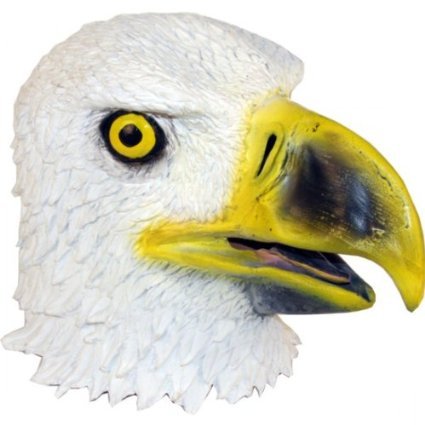 Realistic Eagle Mask: Full Face Rubber Latex Costume Mask | Cosplay Zone