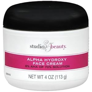 Amazon.com: Studio 35 Beauty Face Cream with 8% Alpha Hydroxy Acid AHA ...