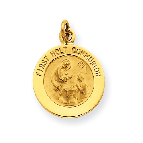 14K First Communion Medal - FindGift.com