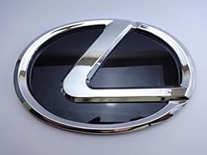 Black Lexus Emblem Badge Car Accessories with Chrome effect and 3M ...