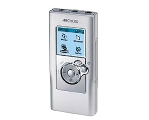 Archos XS100 4GB MP3 Player - Silver: Amazon.co.uk: Audio & HiFi