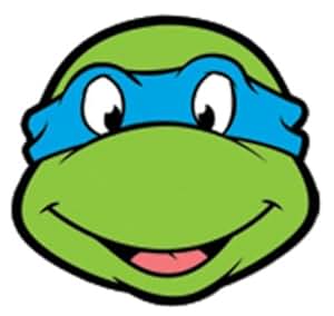 Teenage Mutant Ninja Turtles - Leonardo - Card Face Mask: Amazon.co.uk ...