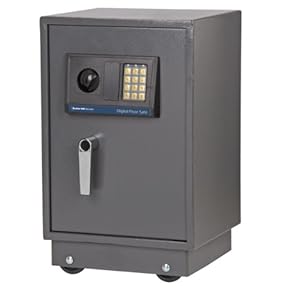Amazon.com: 1.51 Cu. Ft. Solid Steel Digital Floor Gun Safe: Office ...