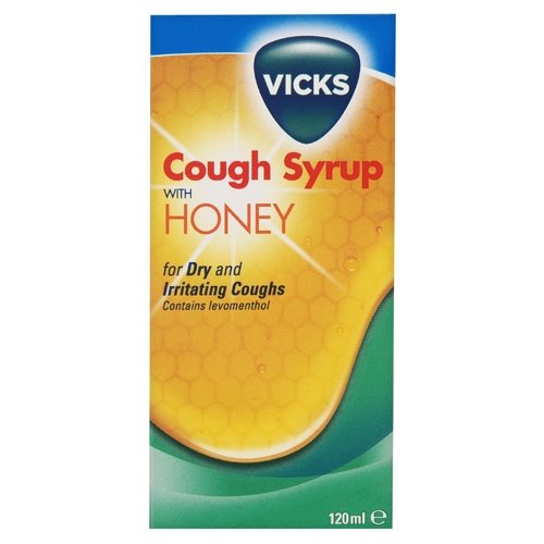 Vicks Cough Syrup with Honey 120ml | Nakosite