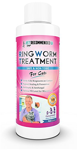 Vet Recommended - Ringworm Treatment For Cats - Concentrate Makes Two ...