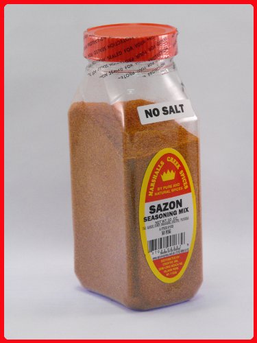 SAZON SEASONING MIX, NO SALT, WITH ANNATO (837036009635) $8.99