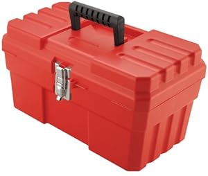 Akro-Mils 9514 14-Inch ProBox Plastic Tool Box, Red - - Amazon.com