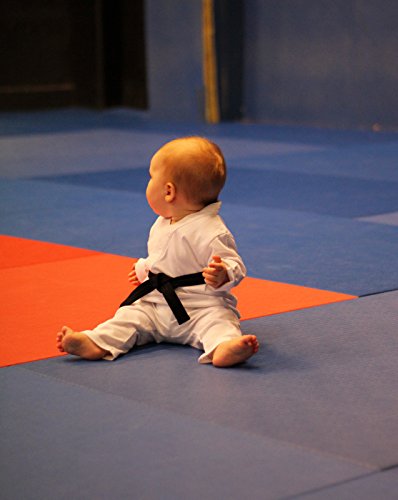 Baby Grappling Organic BJJ Jiu-jitsu Baby Gi Playsuit, White with White ...